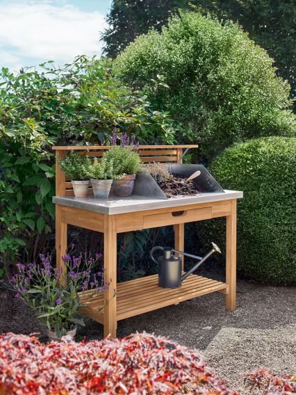 Potting Bench Teak | Garpa