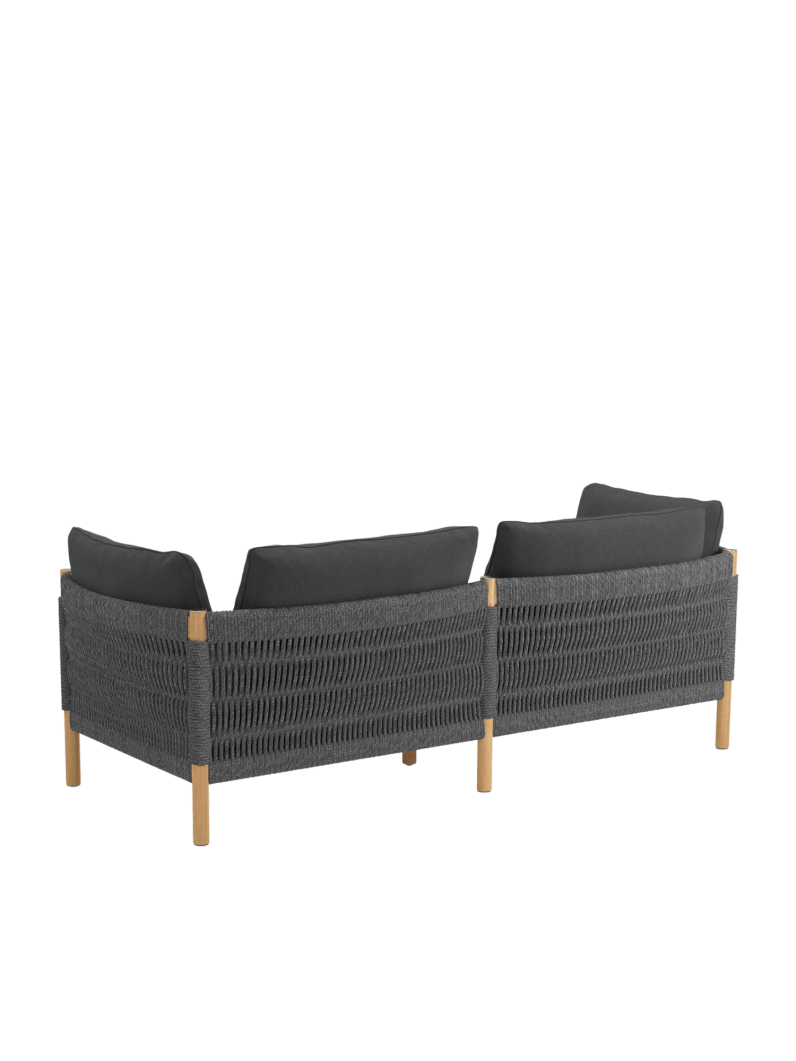 Cavo Lounge Sofa Anthrazit inkl. Auflagen Schiefer | Garpa