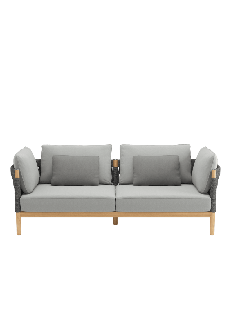 Cavo Lounge Sofa Anthrazit inkl. Auflagen Moon | Garpa