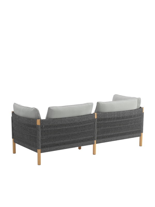 Cavo Lounge Sofa Anthrazit inkl. Auflagen Moon | Garpa